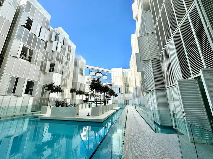 Luxury White Apartment Botafoch - Islas de Ibiza