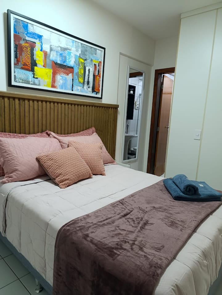 Apê Completo C/ Porteiro 24h E Garagem - Asa Norte - Brasilia