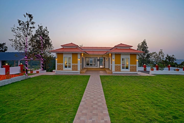 Stayvista At Glenview Villa W/ Lawn, Bbq & Pool - Bhandardara