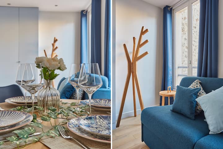 Studio éLégant Et Confortable – Perreire - Paris