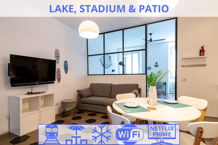 Lake & Patio - Self Check-in & Access - Como