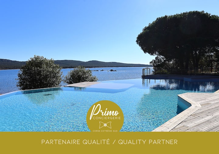T2 Charme Corse : Piscine, Plage Et Vue Mer - Figari
