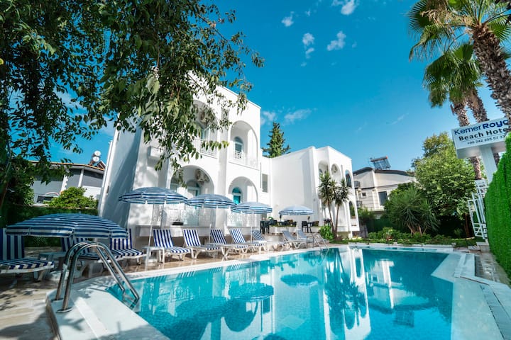 Kemer Royal Beach -Deluxe Double Room With Balcony - ケメル