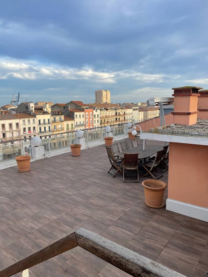 Penthouse 110m2 Avec Terrasse - Sète