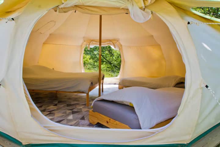 Ein Ruhiger Campingplatz -
