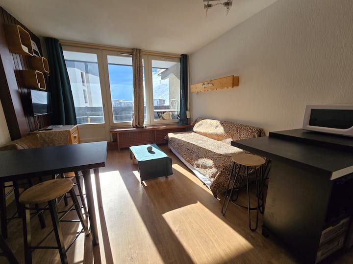 Beau Studio 4pax -Centre Station - Val Claret