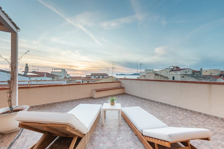 [Terrasse Vue Mer] Centre Historique D’alghero - Alghero
