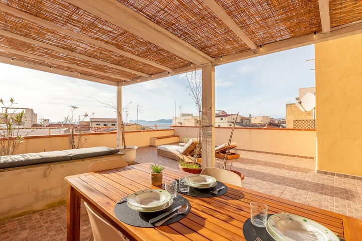 [Terrasse Vue Mer] Centre Historique D’alghero - Alghero