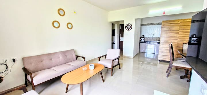 Riverwood - Serene 2bhk Riverview Retreat - Nashik