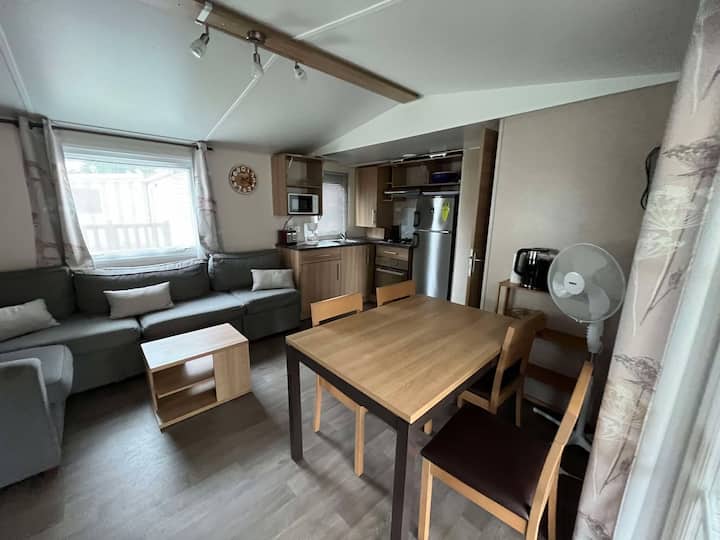 Mobil-home 6pers Camping 4 éToiles - 450 - Saint-Jean-de-Monts