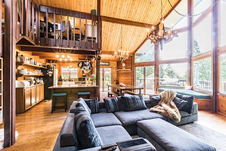 Forest Retreat / Sauna, Fireplace, Firepit & Bbq - Monroe, WA