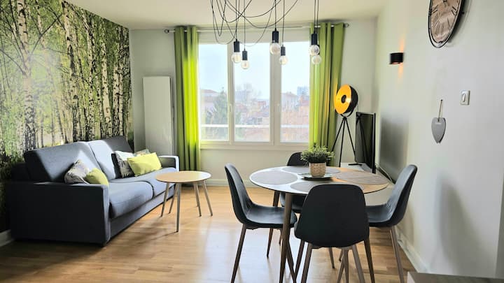 Lumineux T3 Avec Balcon+garage à Côté Des Hôpitaux - Bron