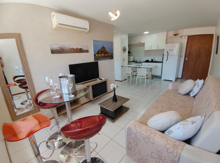 Quarto/sala Luxuoso, Ponta Verde - Maceió