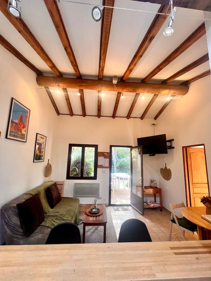 Maison Mela 50m à Pied Plage Santa Giulia - Plage de Palombaggia