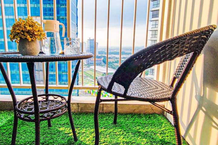 24h Mall Suite Balcony 8pax/3br 5minsetiacitymall - Shah Alam