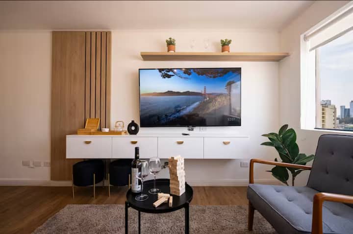 Avrilapto|moderno Límite Miraflores|familiar|4hab - Lima