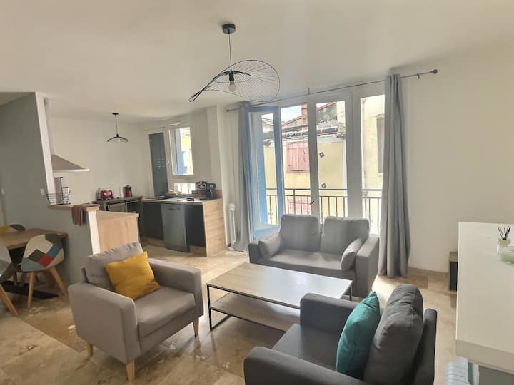 Appartement Elégant De 3 Chambres En Centre Ville - Carcassonne