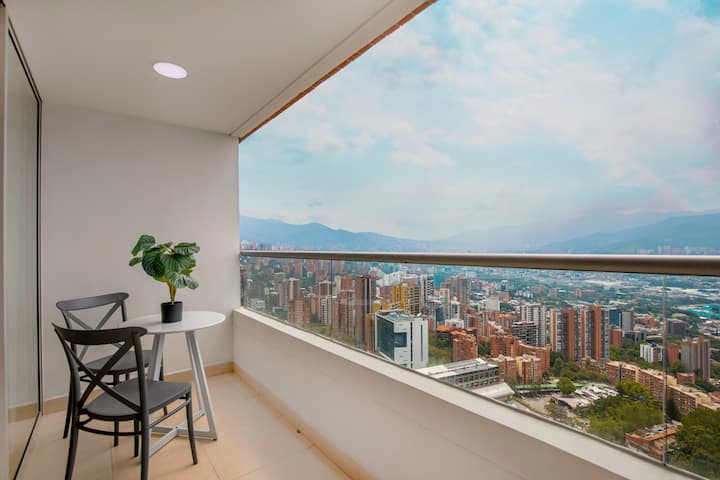3br City View • Near Provenza • Long-term Friendly - Medellín