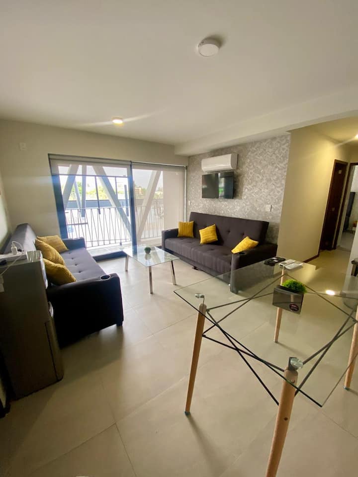 Departamento Moderno Equipado A Pasos Del Centro - Guadalajara