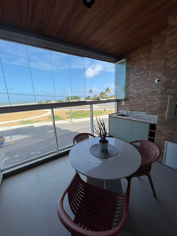 Flat Frente Mar, Vista Sunrise. Grand Smart - Aracaju