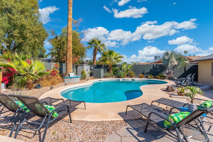Twin Palms - Quiet/clean+heated Pool+ax Throwing - United States