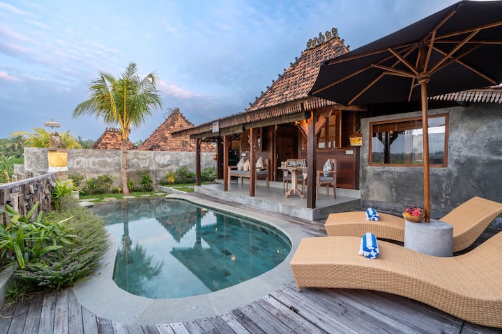 Ricefield Bliss • Tranquil Private Pool Retreat - Bali