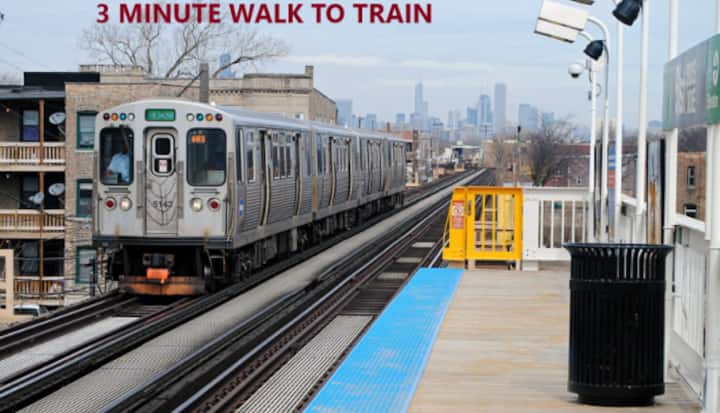 Chicago Loop /United Center/train -Park Free - Pilsen - Chicago