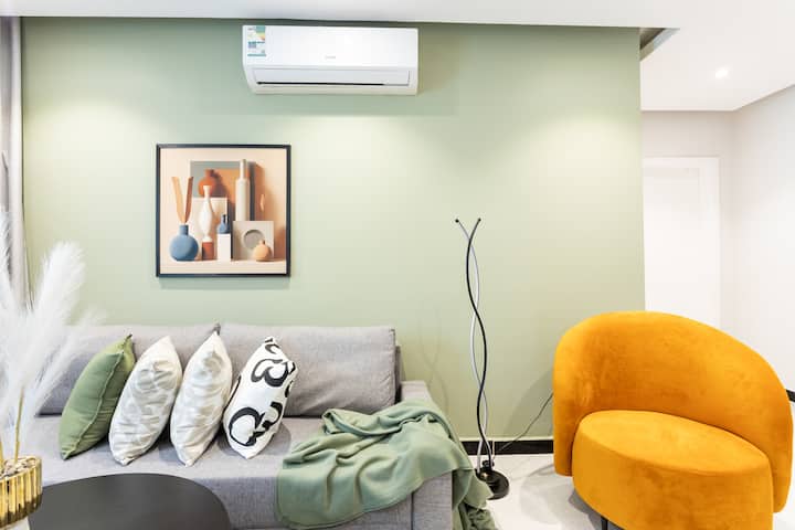Spacious 1 Bed | 4 People, 1 Min Walk To Boulevard - Riyadh