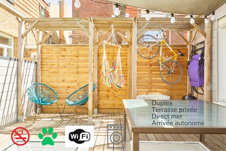 Duplex Avec Terrasse à 30m Mer - Malo-les-Bains