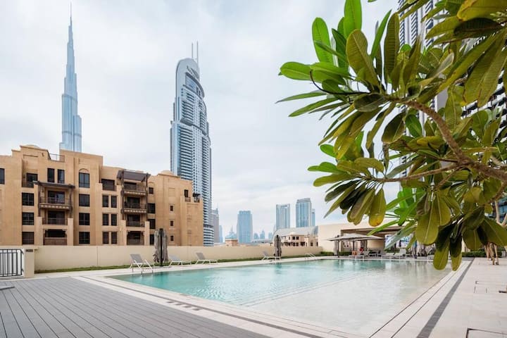 2br High Floor Burj Khalifa | 3 Min To Dubai Mall - Dubai