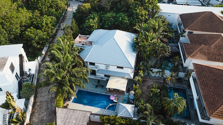 Jomtien E&s Pool Villa | 私享泳池 · 烧烤派对 · 10分钟步行海滩 #1 - Pattaya