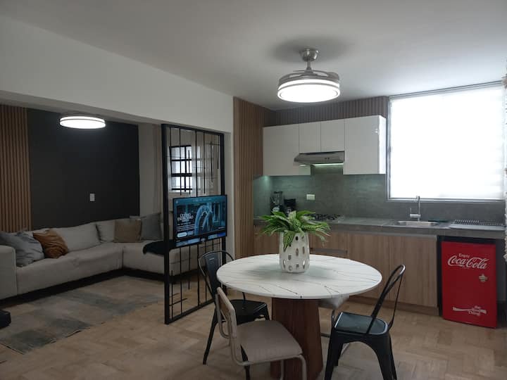 Comodo Departamento Céntrico De 2 Pisos - Monterrey