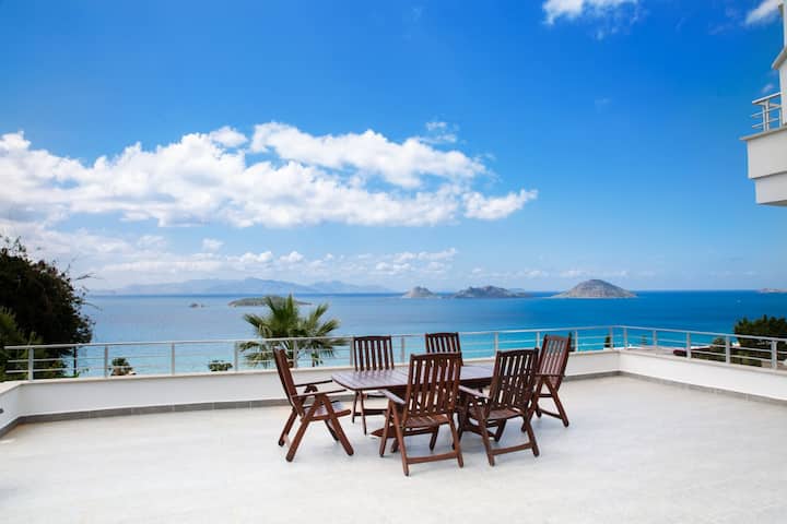 Villa Ege By Eva Villa Rentals -Villa For 10ppl - Turgutreis