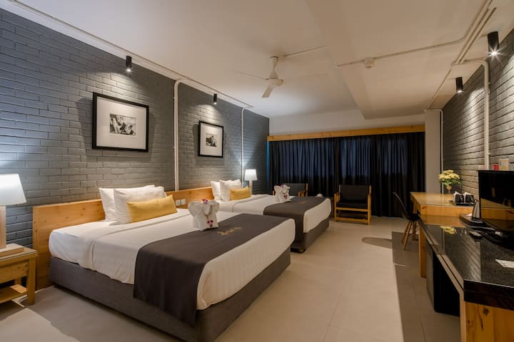 2 Queen Beds Near Central Phuket - Phuket