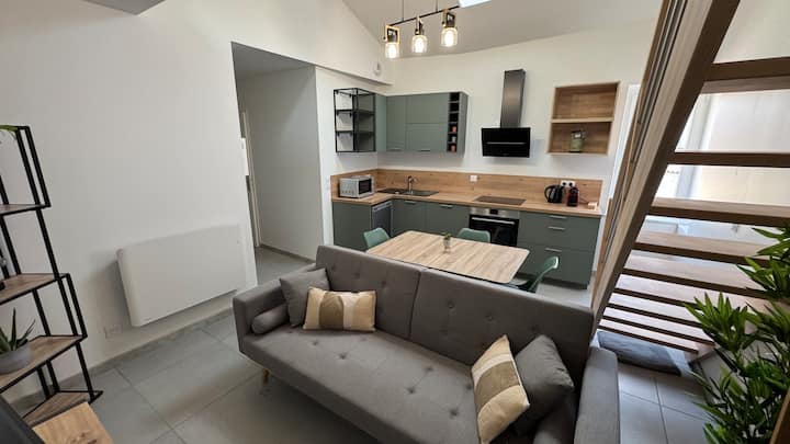 .Loft Des Quatre Vents - Idéal Curiste - Montrond-les-Bains