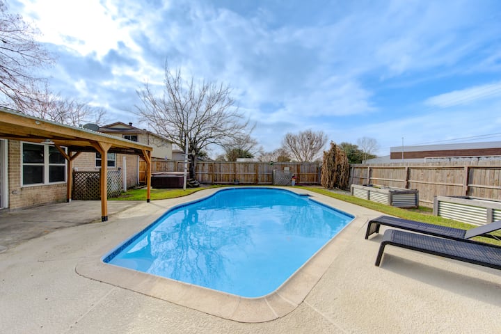 Family/work Stay 4/2 Home & Pool. - Pasadena, TX