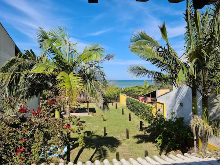 Refugio Frente Mar, Piscina, 4 Quartos. - Guaratuba