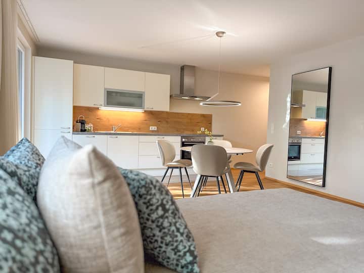 Premium Apartments Seekirchen - "One", Terrace - Seekirchen am Wallersee