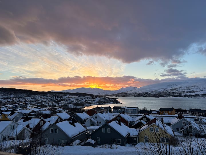 Hus Med Nordlysutsikt I Tromsø (2 Soverom) - Tromsø