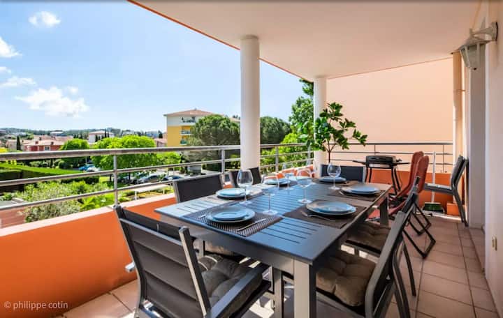 Beau T3 75m2 Piscine 6 Pers à 5 Min Des Plages - Saint-Raphaël