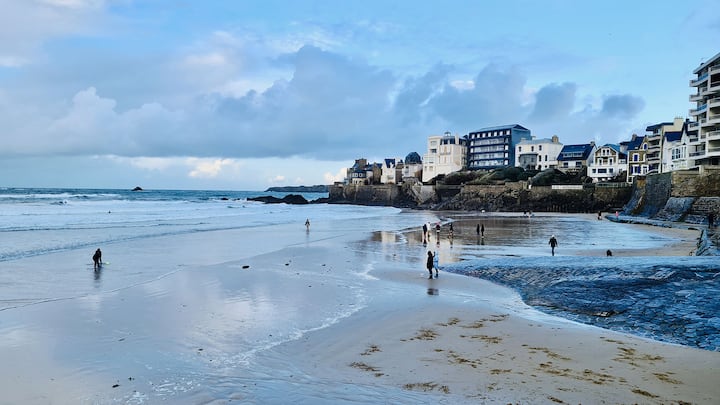 Saint Malo Paramé : Appartement Proche Mer - Grand-Bé