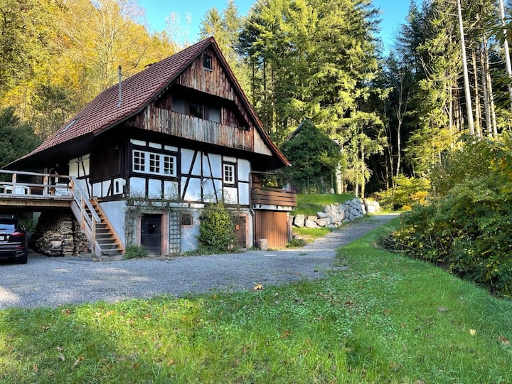 Idylische Hütte A.bach Mit Sauna - Gengenbach