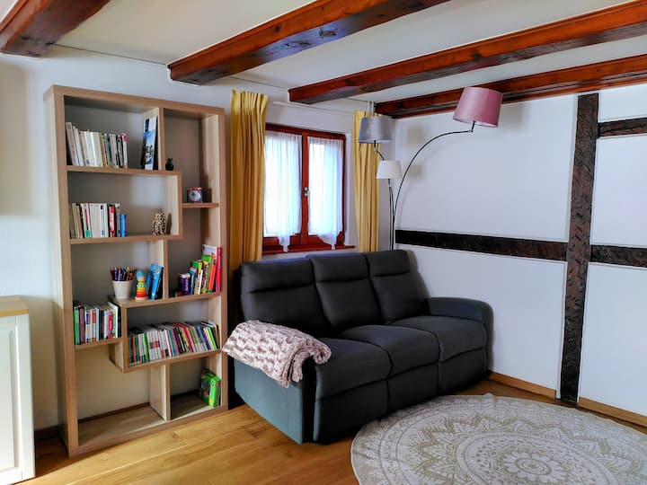 Authentique Maison Alsacienne, Proche Bâle - Canton de Jura
