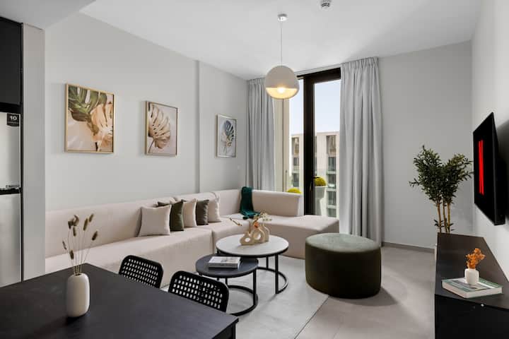 Luxury 1br Retreat In Aljada - Sharjah