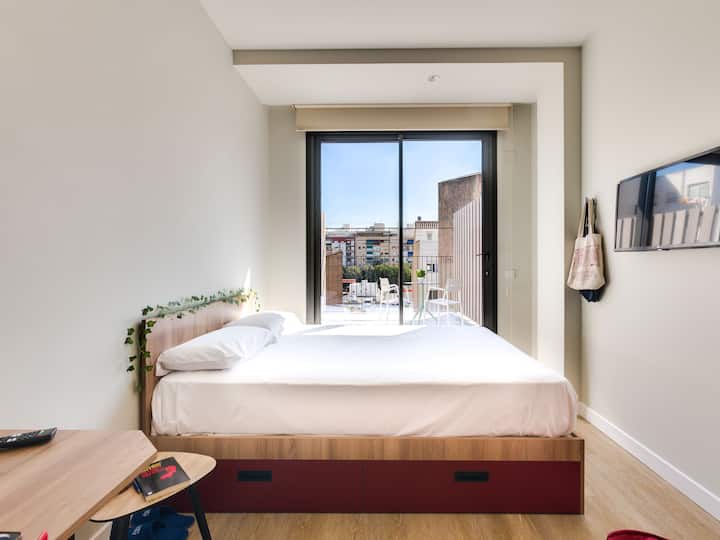 Doble Superior Con Terraza - Valence en Espagne