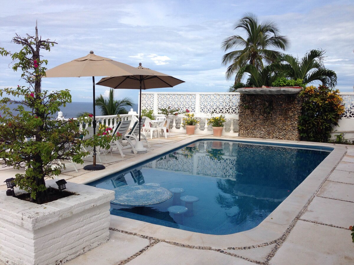 Maison avec belle vue sur la mer - Maisons à louer à Acapulco, Guerrero ...