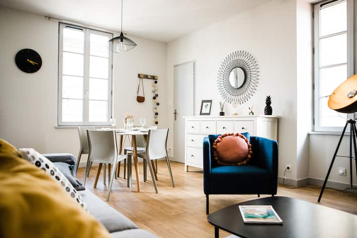 L'intemporel - Confort & Espace En Centre-ville - Fontenay-le-Comte