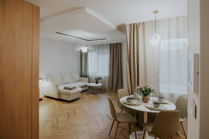 Apartament Dwupoziomowy Butikowy Self Check-in - 포즈나뉴