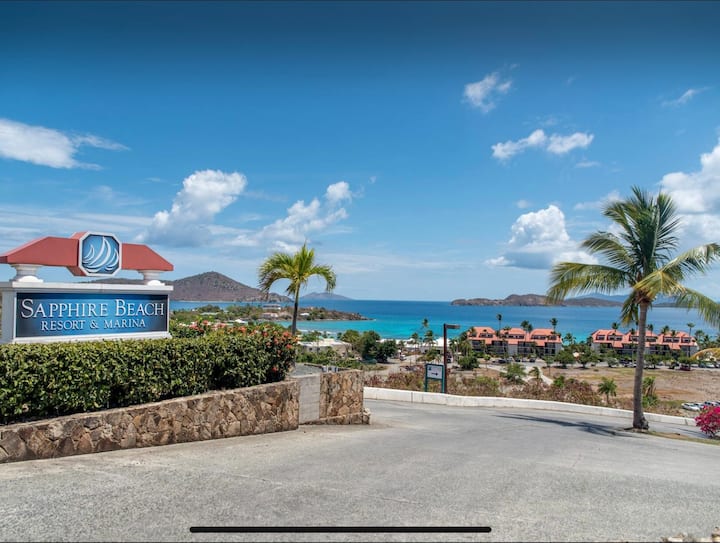 Vista Azure - Ocean View, Walk To Beach & 2 Pools - Saint Thomas