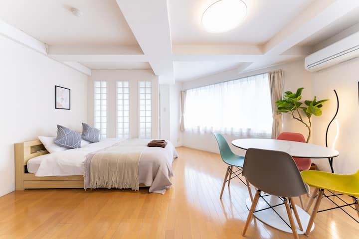 東京観光に最適！麻布十番駅徒歩2分/六本木10分/東京タワー15分/渋谷 新宿 銀座は電車15分圏内 - Roppongi